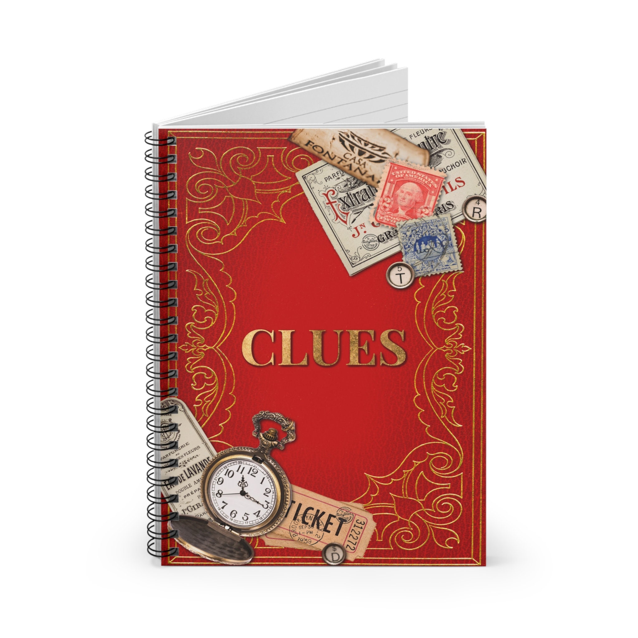 Clue Gathering Notebook | Murder Mystery Party Accessories | Party ...