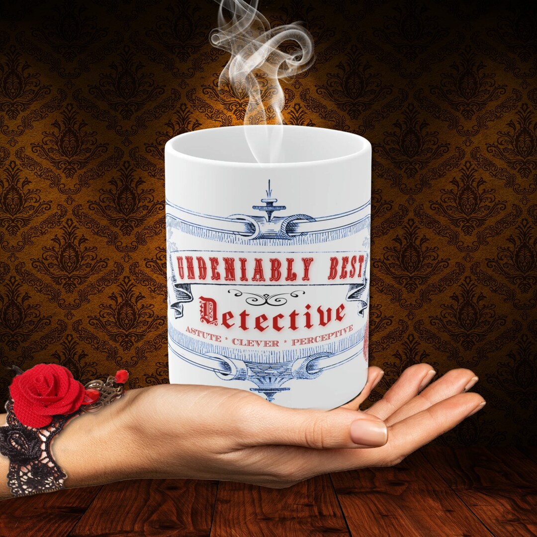 Best Detective Mug Award Prize | Murder Mystery Party Award | Best ...