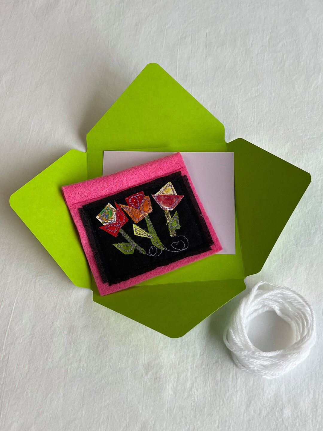 Spring Botanical Art, Small Floral Art, Tiny Wall Art, Valentine Card ...