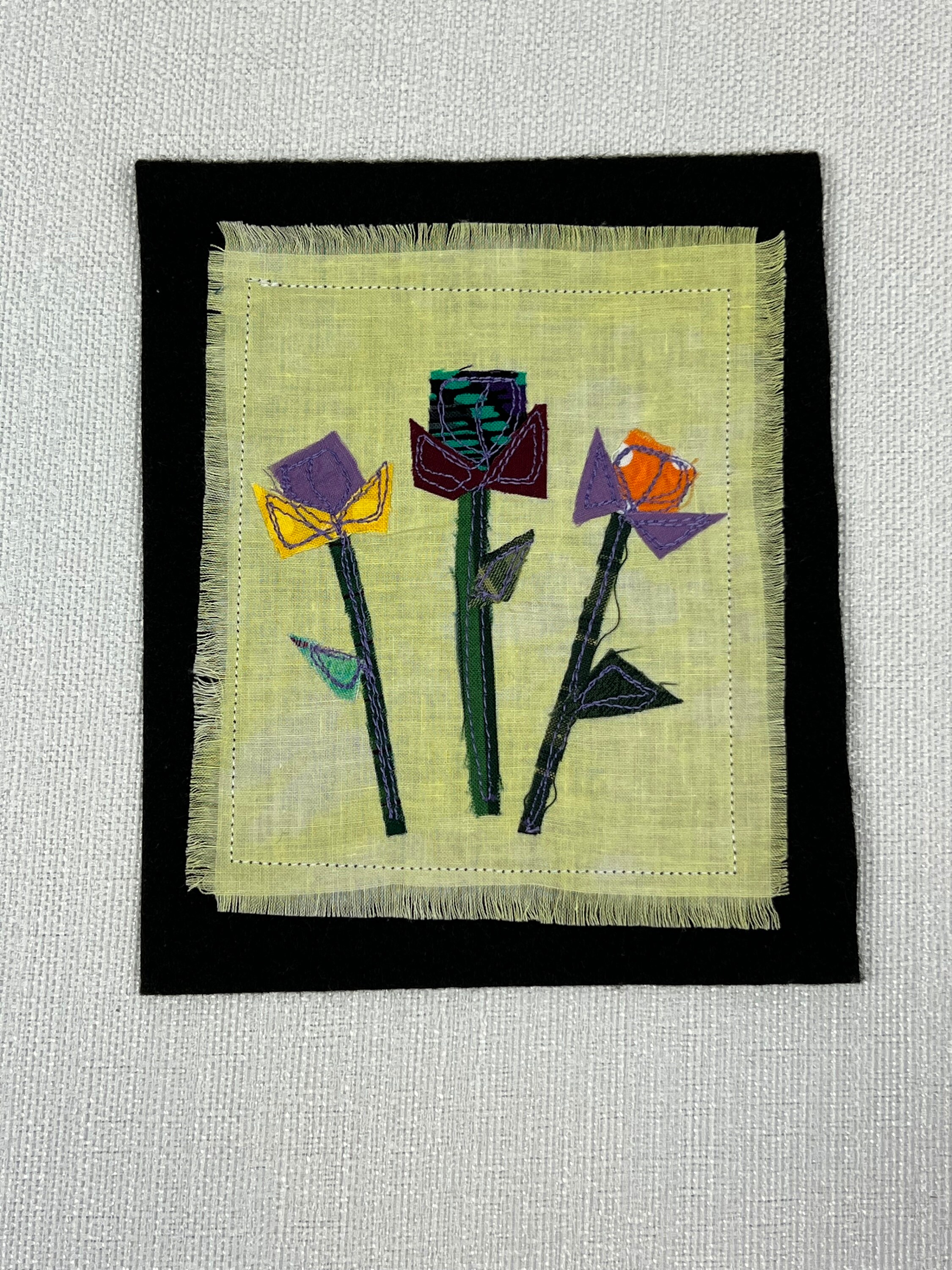 Spring Botanical Art, Small Floral Art, Tiny Wall Art, Friendship Gift ...