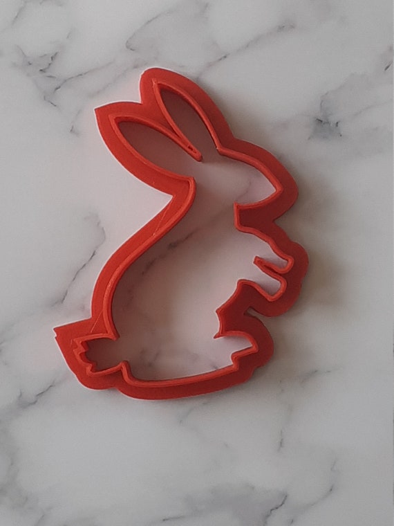 3D Printed 3 Easter Bunny Cookie Cutter Made of - Etsy