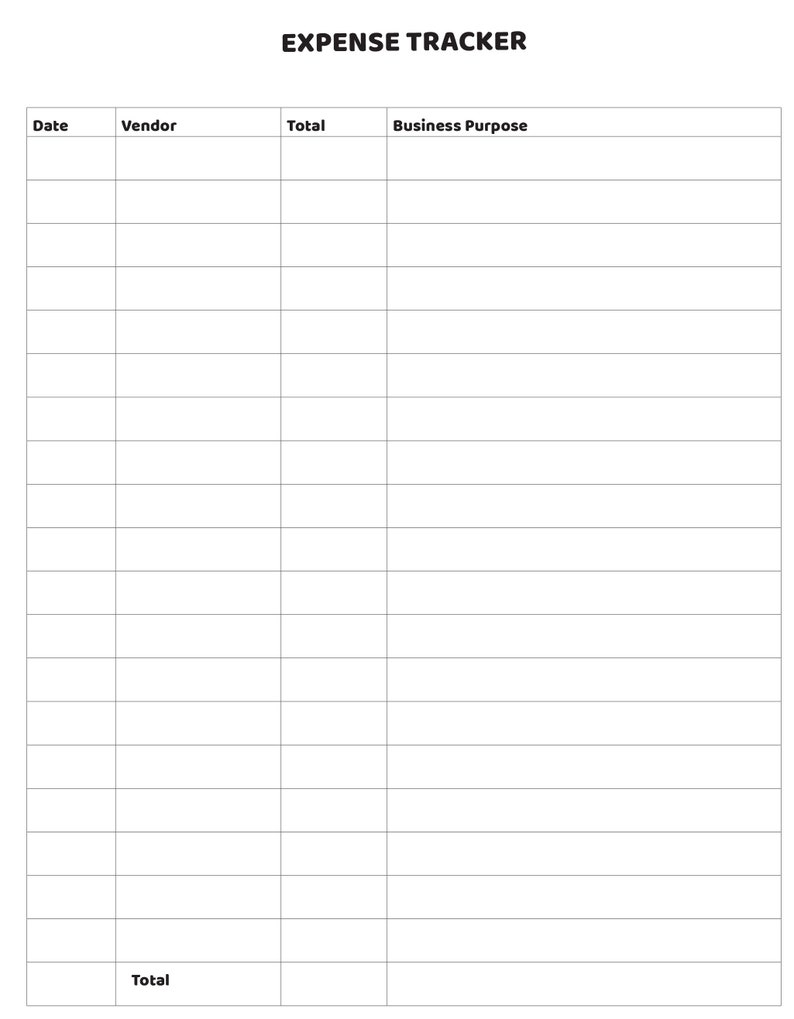 Freelance Tracker Bundle | Printable Income, Expense, and Hourly Rate ...