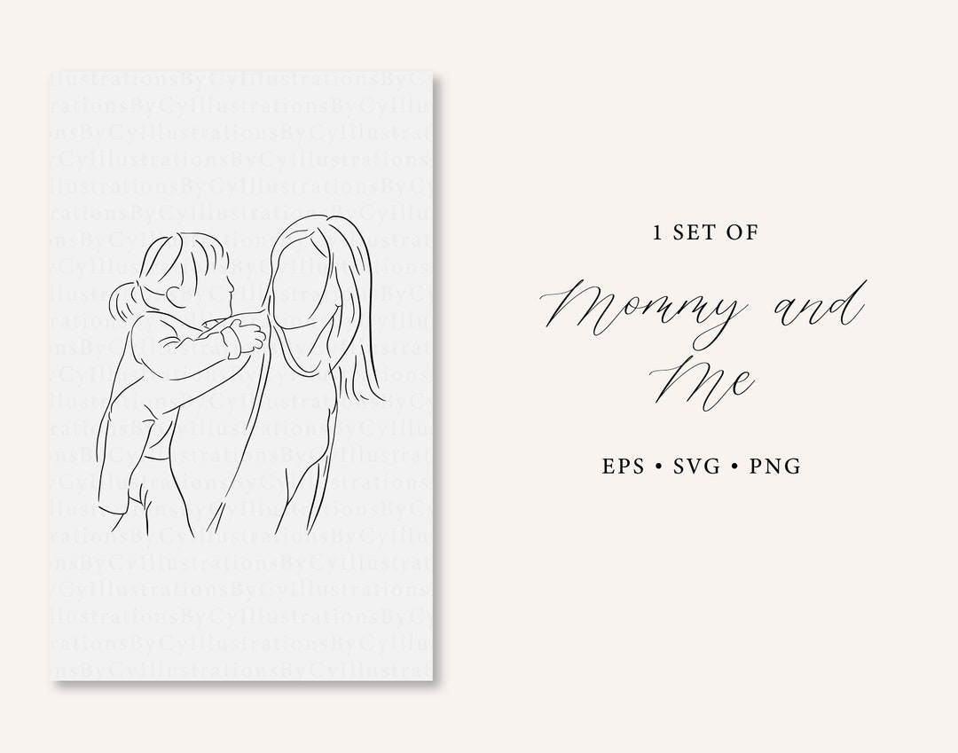 Mommy and Me Svg, Mom and Daughter Svg, Mothers Day Svg, Mom and Child ...