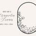 Set of 12 Dainty Floral Svg, Dainty Leaf Svg, Minimalist Flower Svg ...