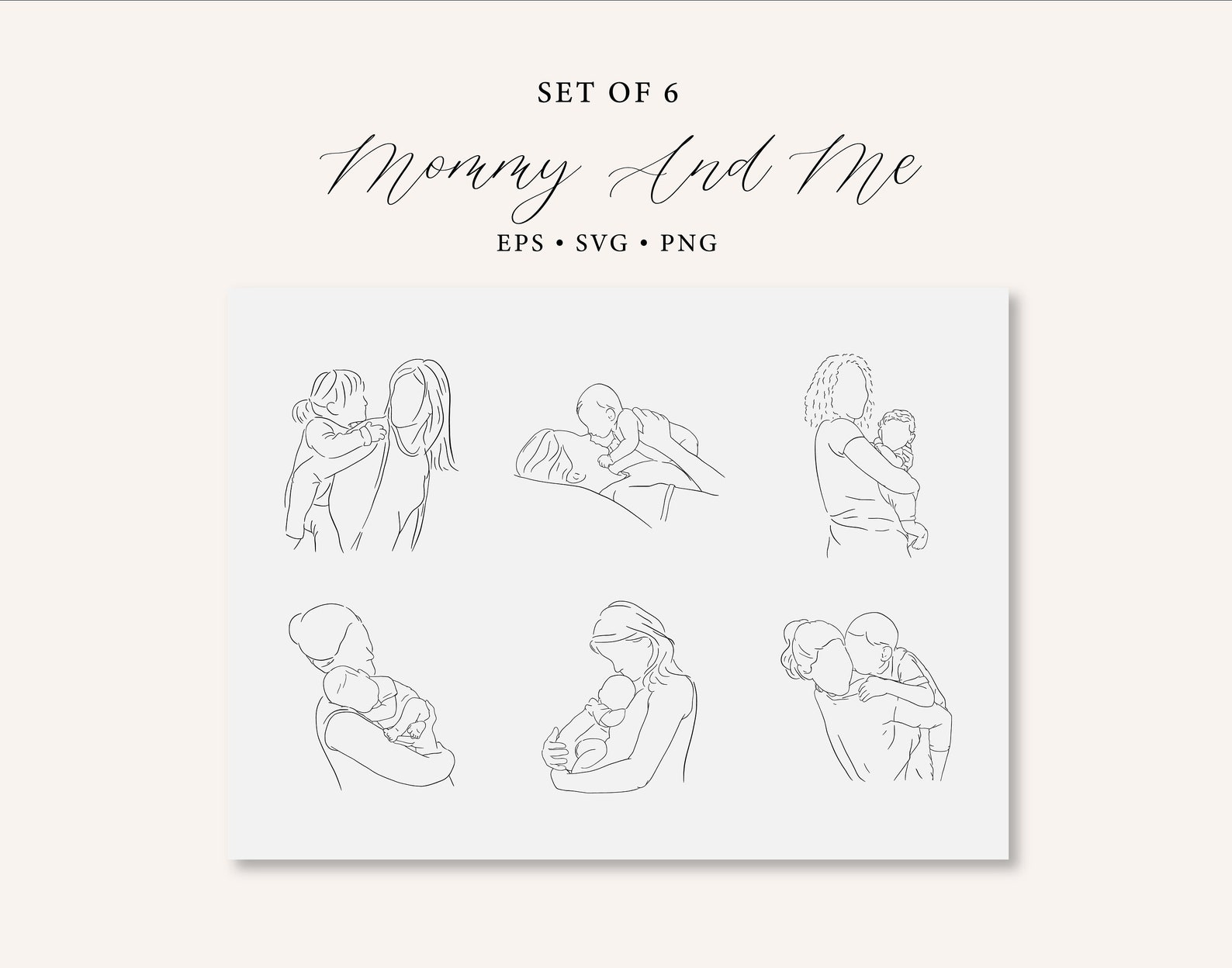 Mommy and Me Svg, Mom and Daughter Svg, Mothers Day Svg, Mom and Child ...