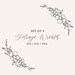 Flower Svg, Dainty Flower Svg, Minimalist Flower Svg, Dainty Svg ...