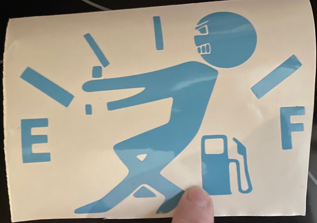 Funny Gas Meter - Vinyl Decal - Etsy