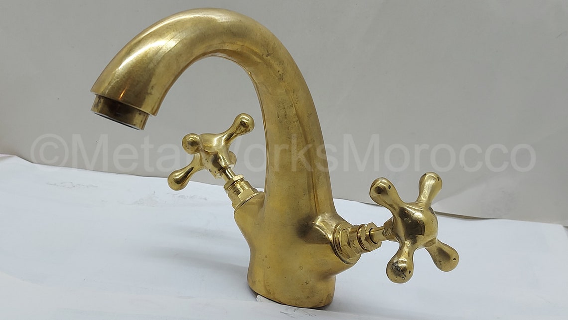 Handmade Rustic Sink Faucet for Vanity Farmhouse Faucet for - Etsy