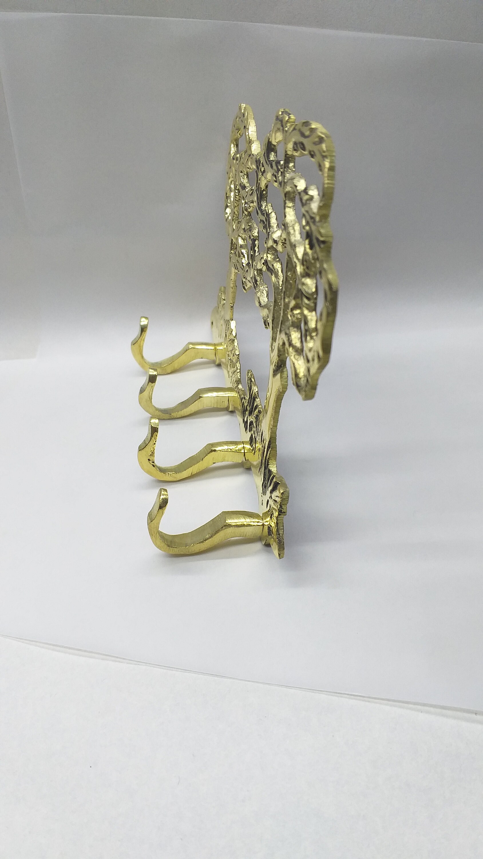 Brass Key Holder for Wall Decorative Key Hanger Entryway - Etsy