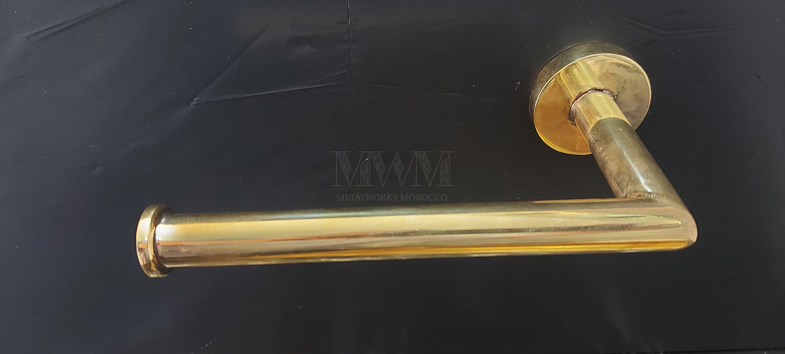 Uncoated Brass Toilet Tissue Holder Toilet Paper Holder - Etsy