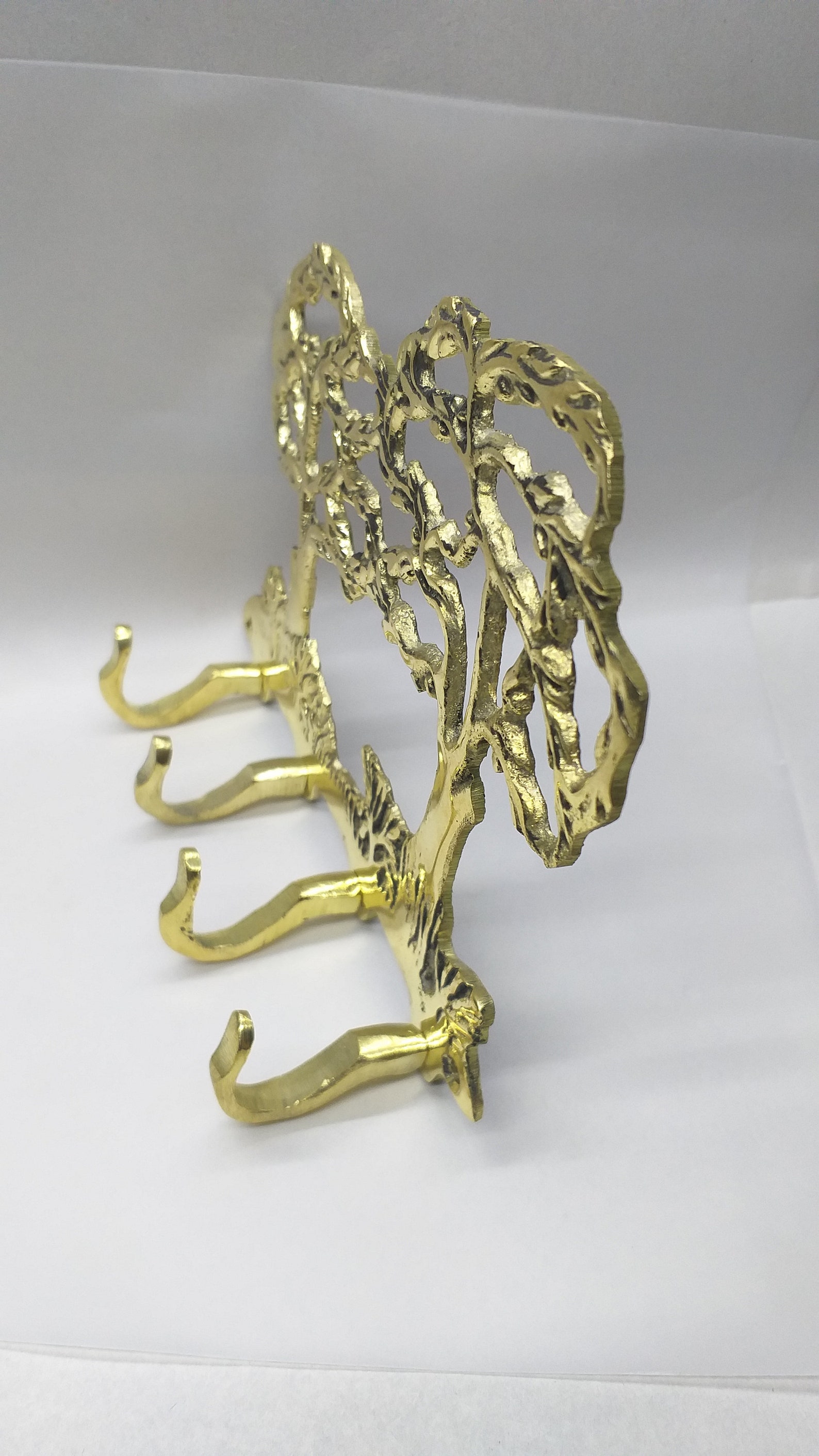 Brass Key Holder for Wall Decorative Key Hanger Entryway - Etsy