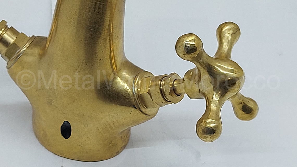 Handmade Rustic Sink Faucet for Vanity Farmhouse Faucet for - Etsy