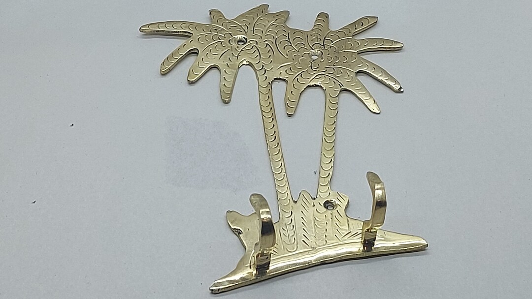 Brass Key Holder for Wall - Entryway Key Holder - Key Hook for Wall ...