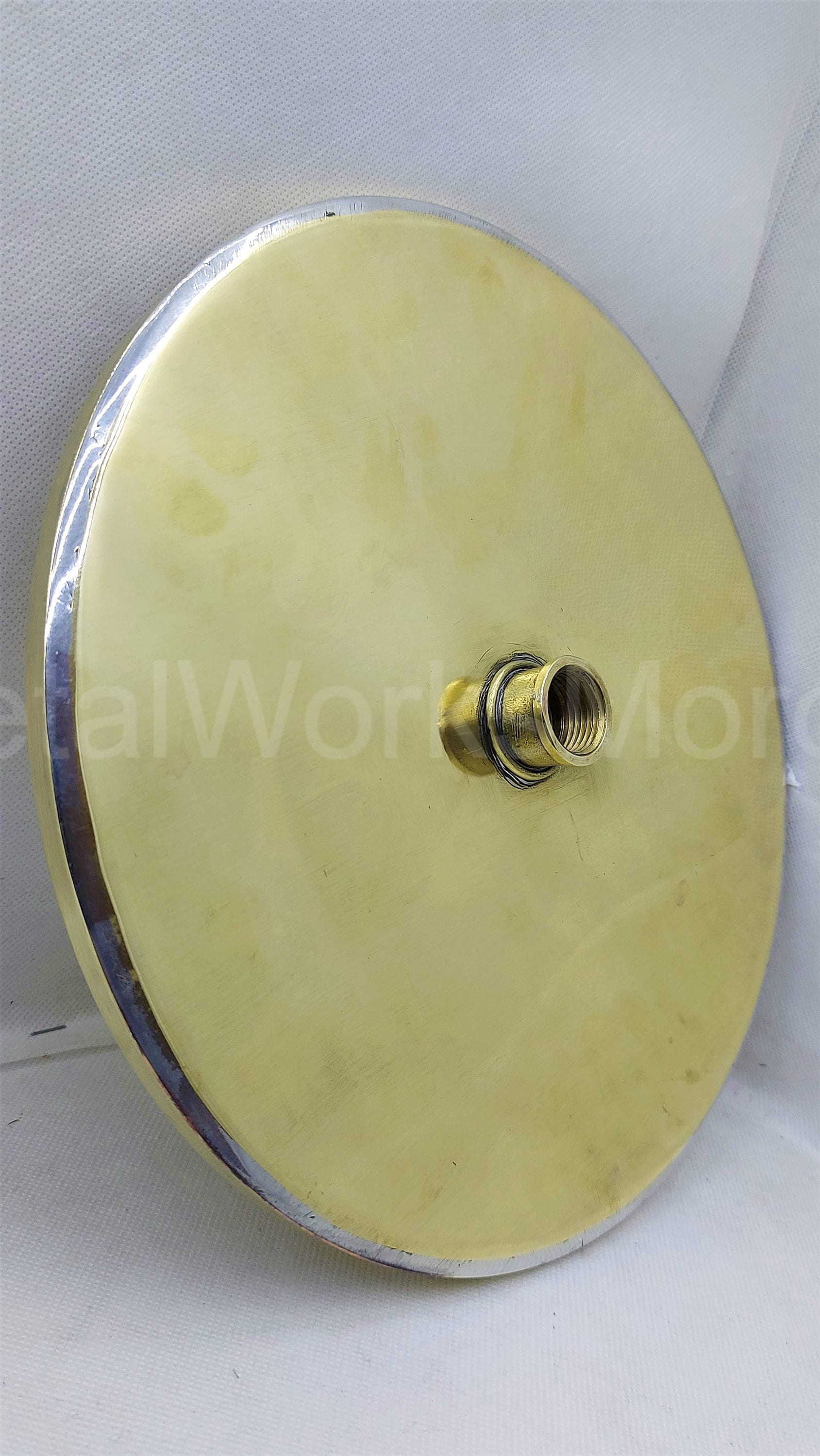 Unlacquered Brass Rain Shower Head Conical Square and Round | Etsy