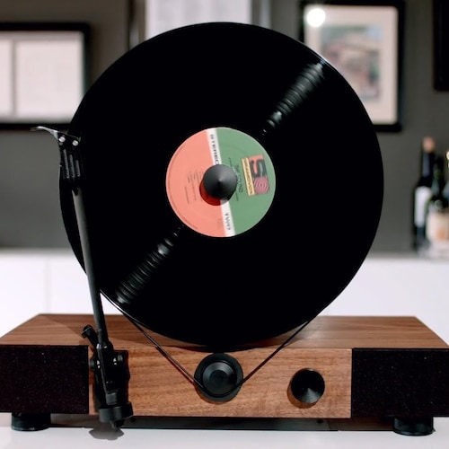 Floating Record Vertical Turntable - Etsy