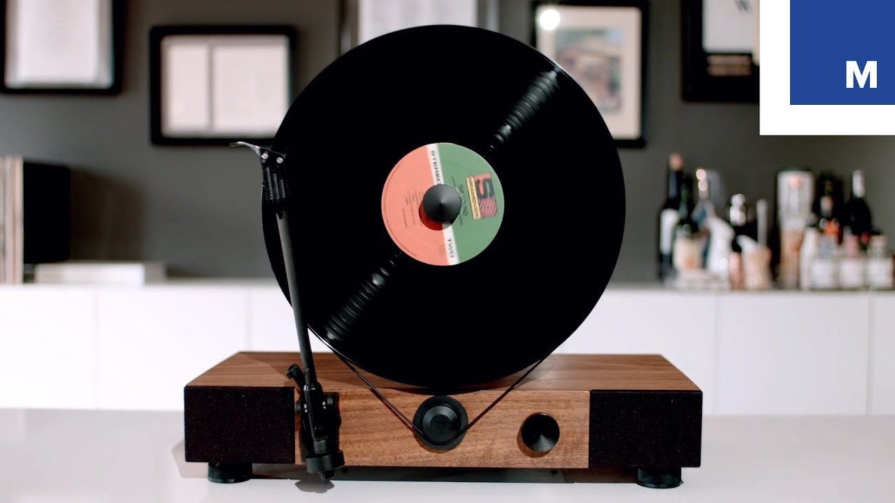 Floating Record Vertical Turntable - Etsy