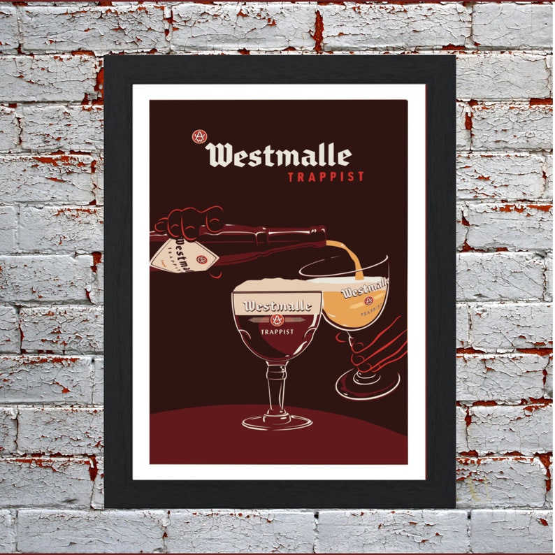 Rreproduction of Three Mid Century Vintage Beer Publicity Panels for ...