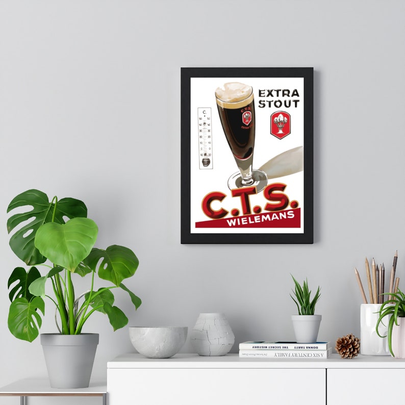 Reproduction of a Mid Century Vintage Beer Publicity Panel. - Etsy