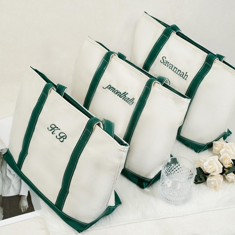 Ll Bean Tote Personalized - Etsy