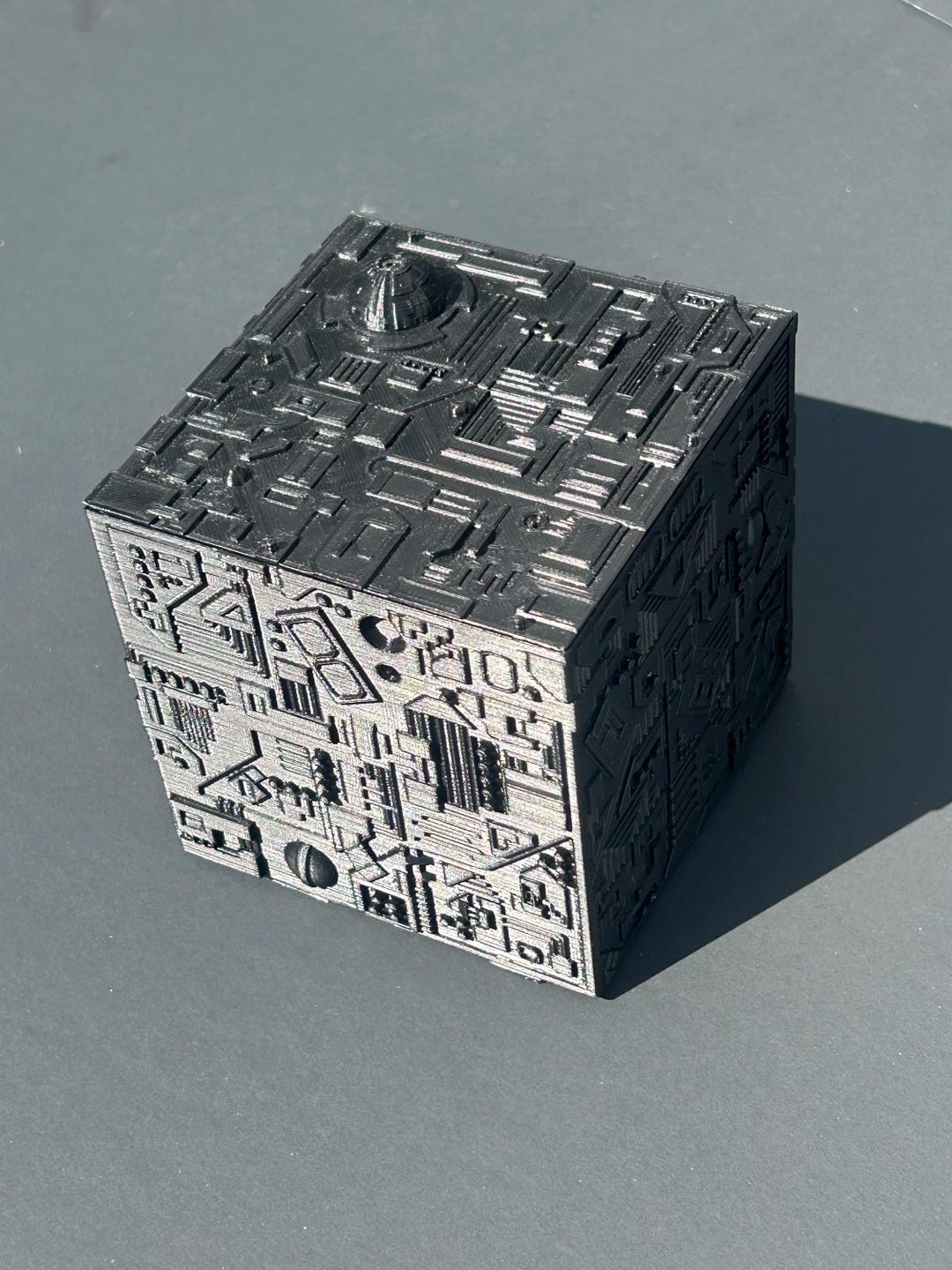 Magic the Gathering Commander Deckbox Star Trek TNG Borg Cube STL File ...