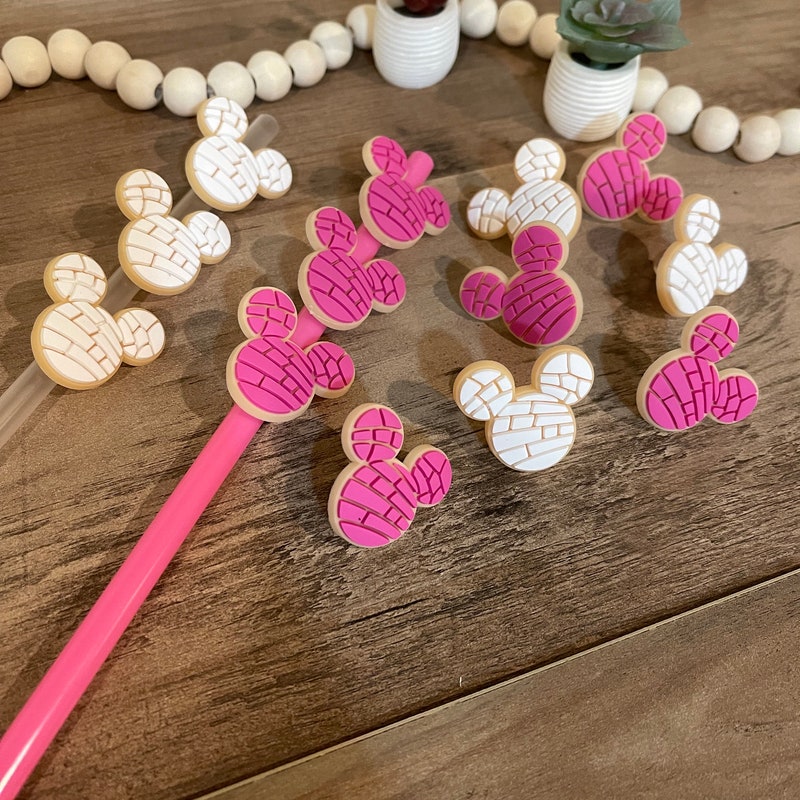 Mickey Mouse Straw Topper - Etsy