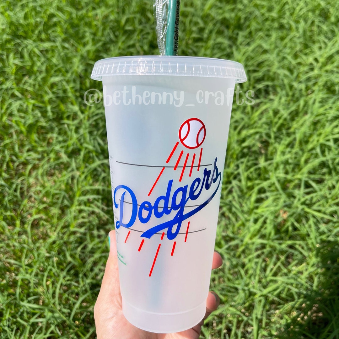Dodgers Venti Cold Cup, Dodgers Tumbler Cup, Dodgers Baseball Cup ...