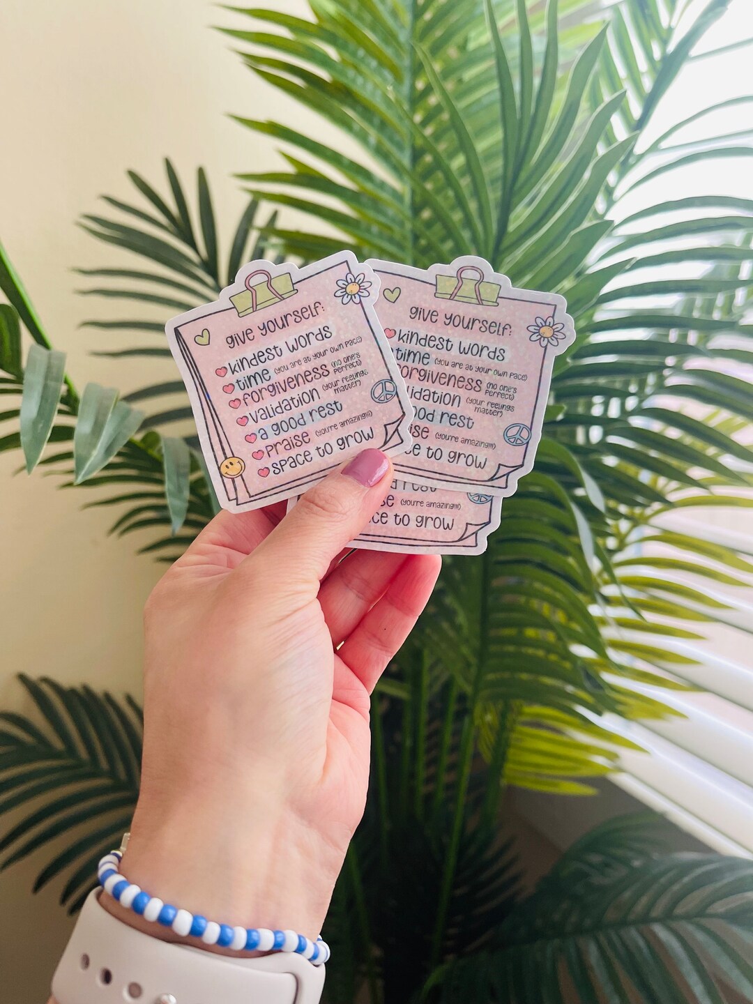Sticker, Retro Sticker, Positivity Sticker, Positive Sticker, Stickers ...