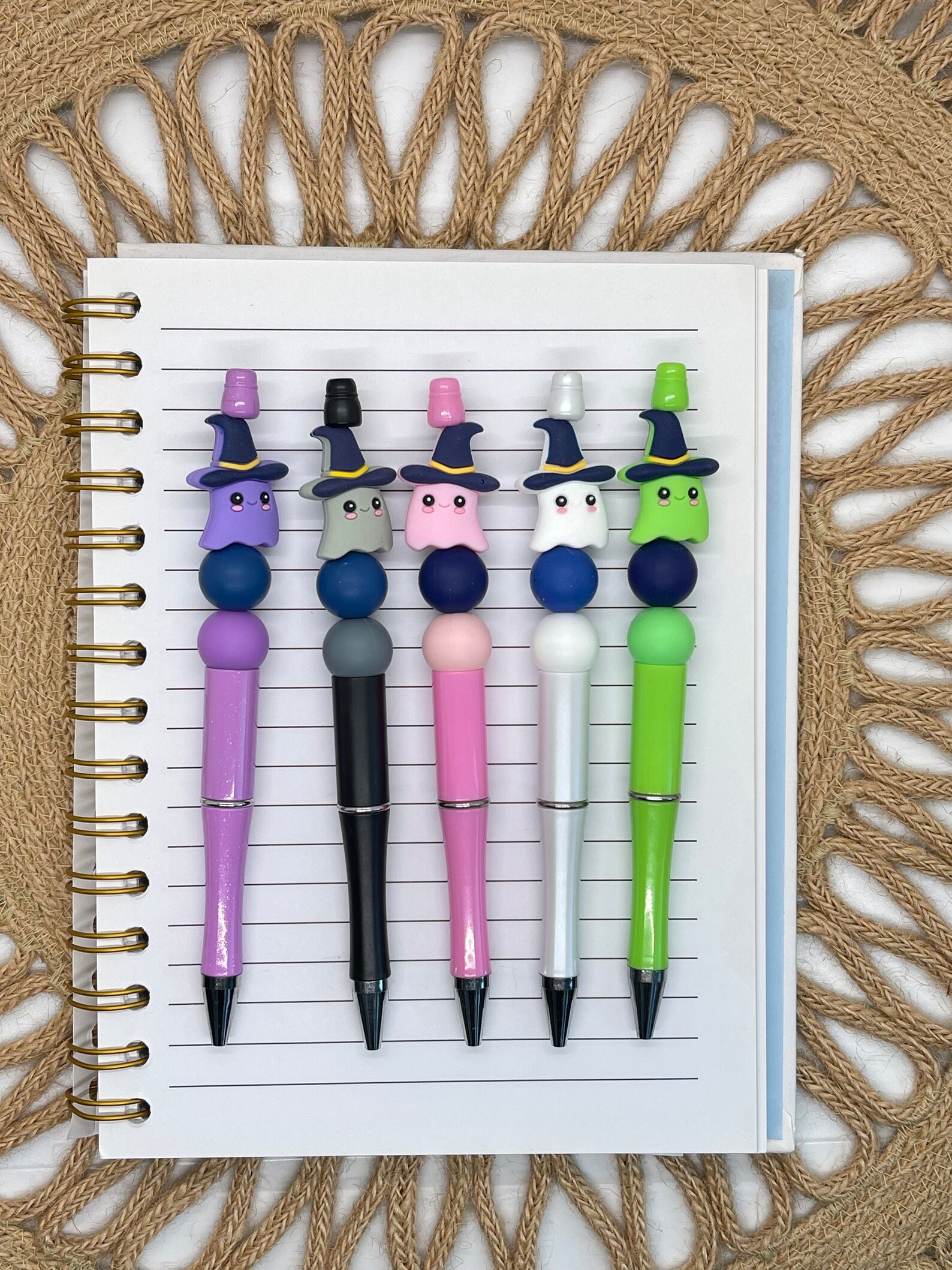 Beaded Pen, Ghost Pens, Silicone Beaded Pen, Bead Pen, Spooky Pens ...