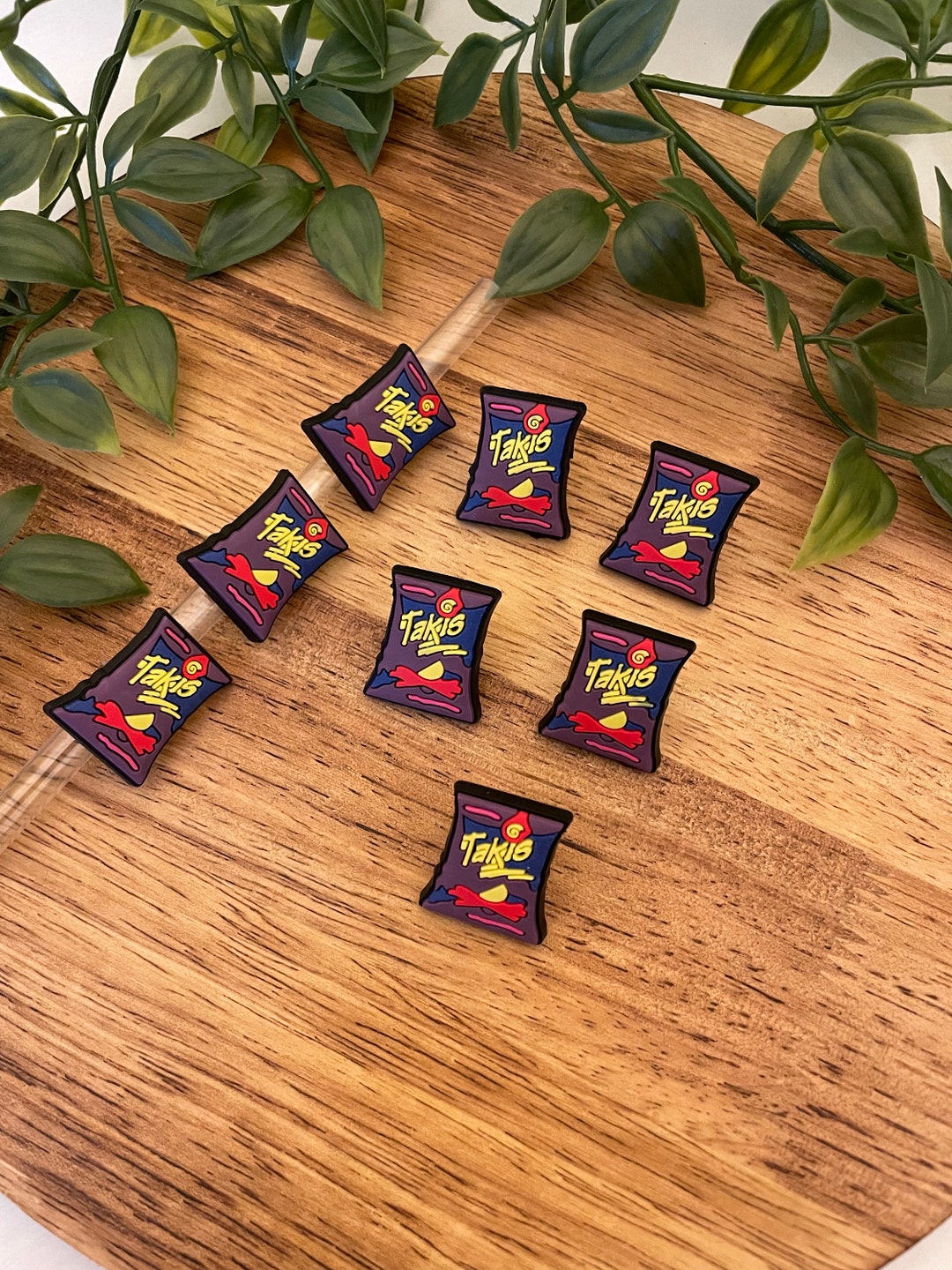 Chip Straw Topper | Straw Toppers | Straw Charms | Toppers | Charms ...