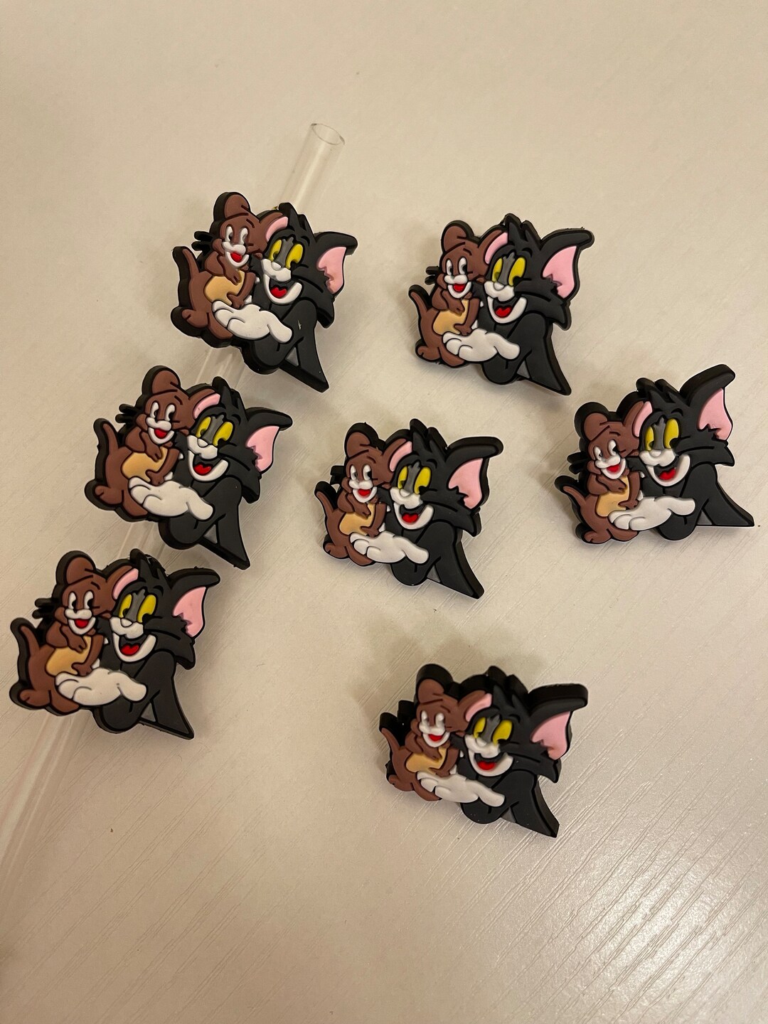 Straw Toppers | Straw Charms | Straw Accessories | Toppers | Cartoon ...