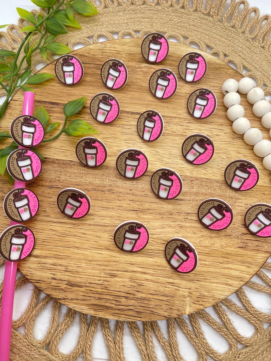 Straw Toppers | Straw Charms |straw Accessories | Coffee Straw Topper ...