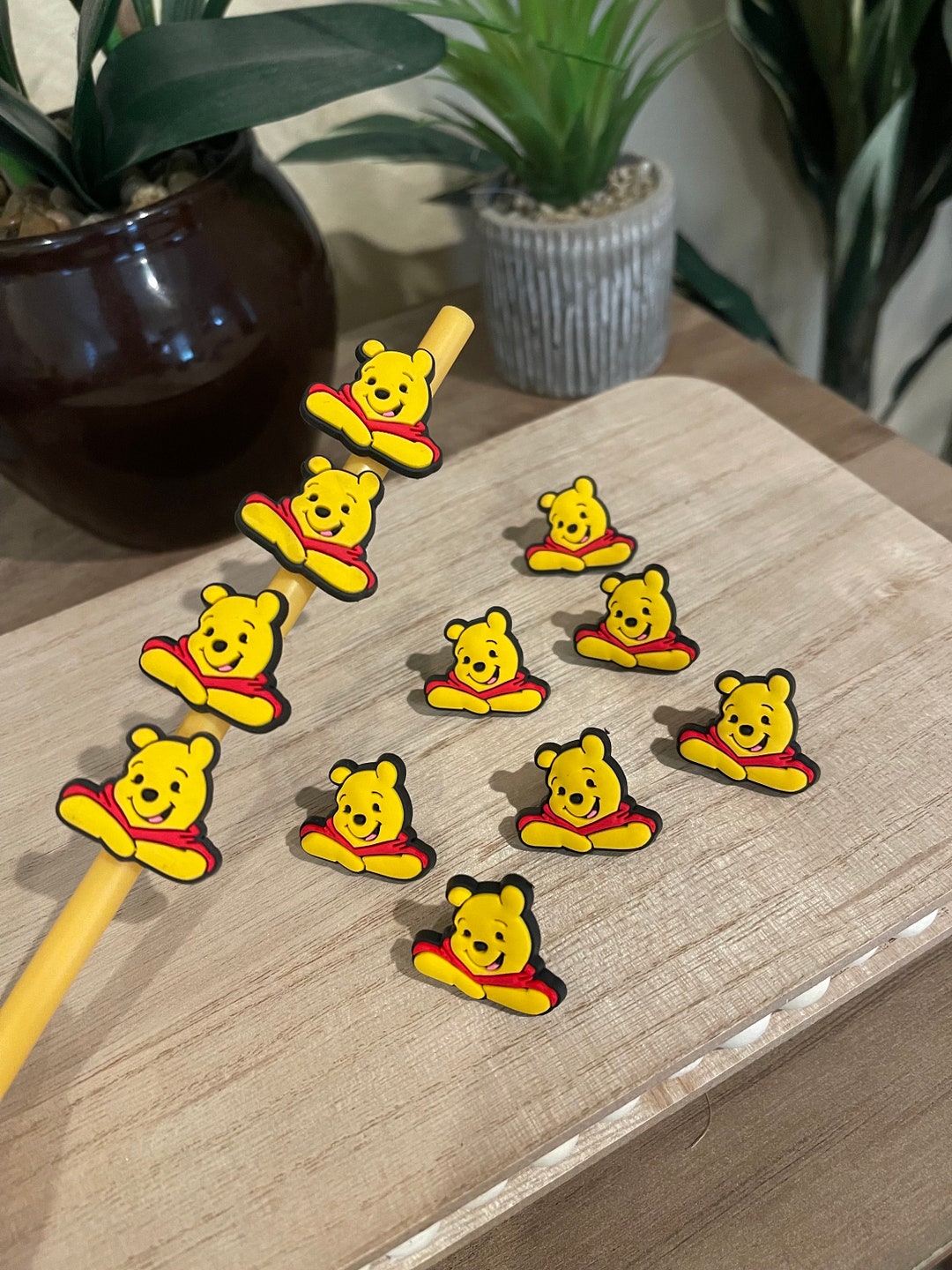 Bear Straw Toppers | Bear Straw Charm | Straw Toppers | Straw Charms ...