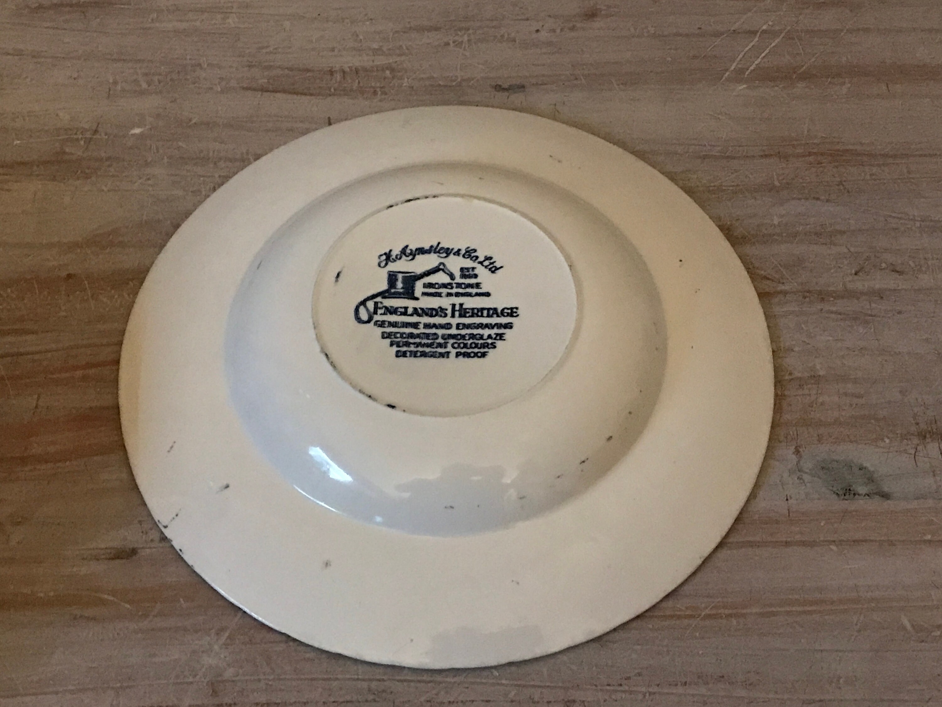 Vintage Soup Plates H Aynsley & Co England's Heritage - Etsy