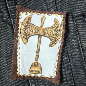 Deity Battle Jacket Pins and Badges - Etsy