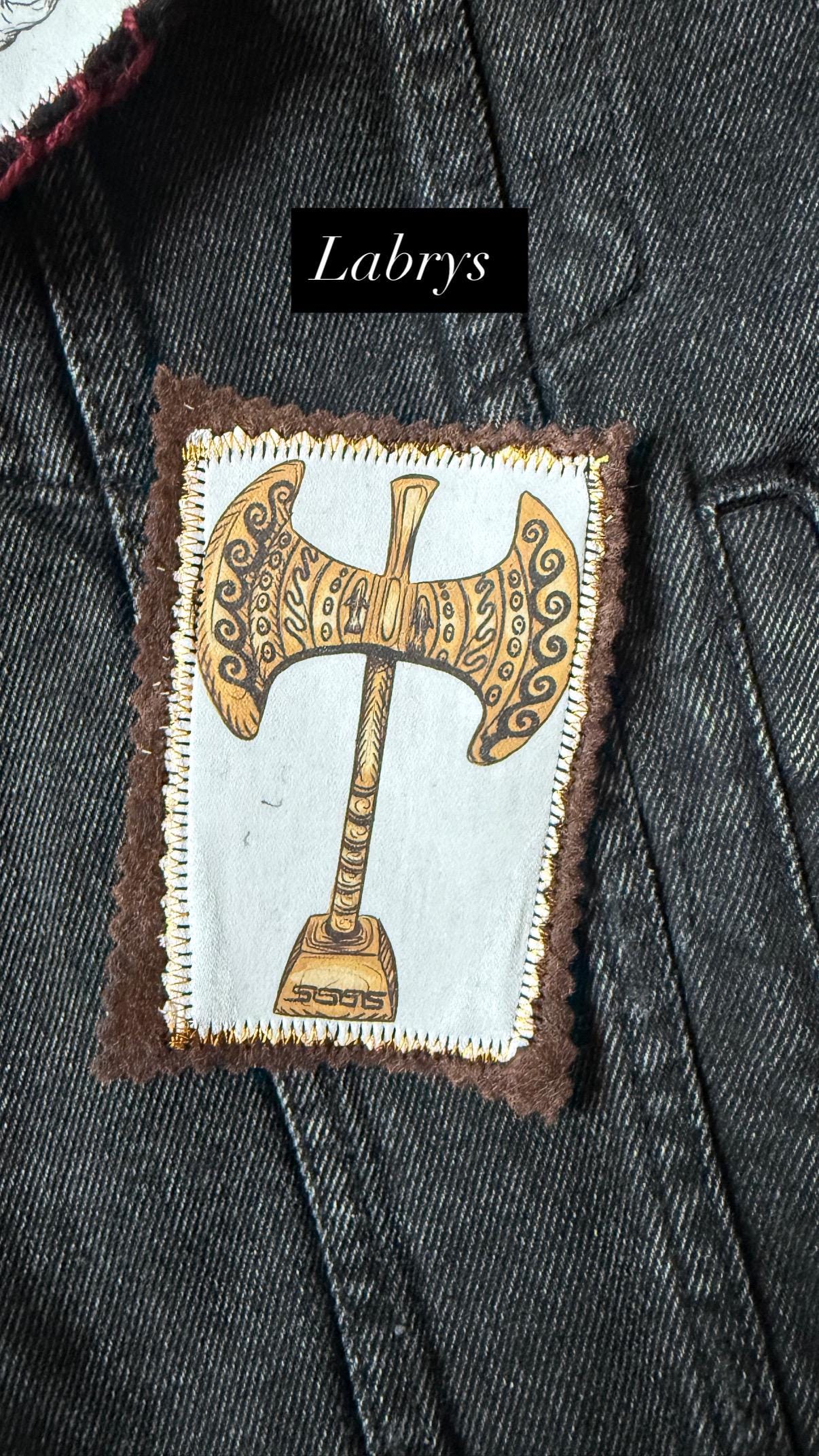 Deity Battle Jacket Pins and Badges - Etsy