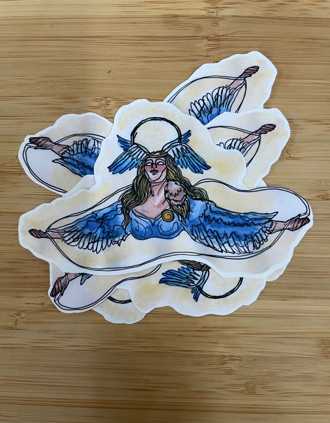 Frigg Deity Sticker - Etsy