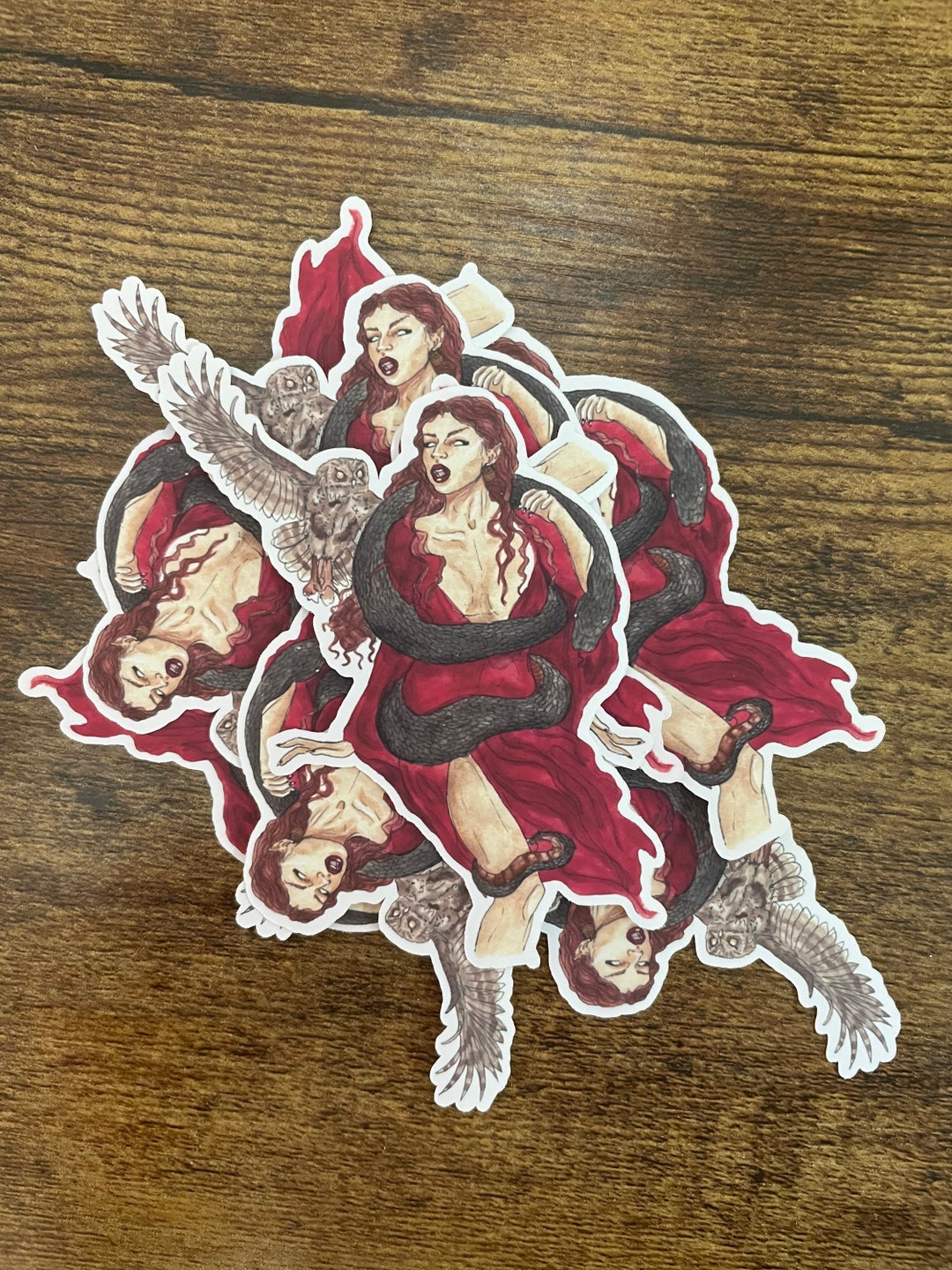 Lilith (remastered) Deity Sticker - Etsy