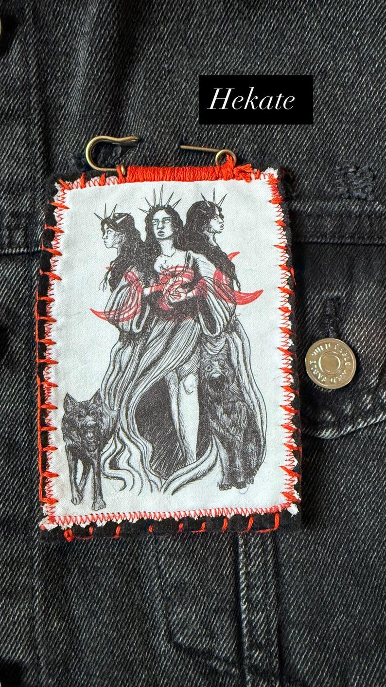 Deity Battle Jacket Pins and Badges - Etsy