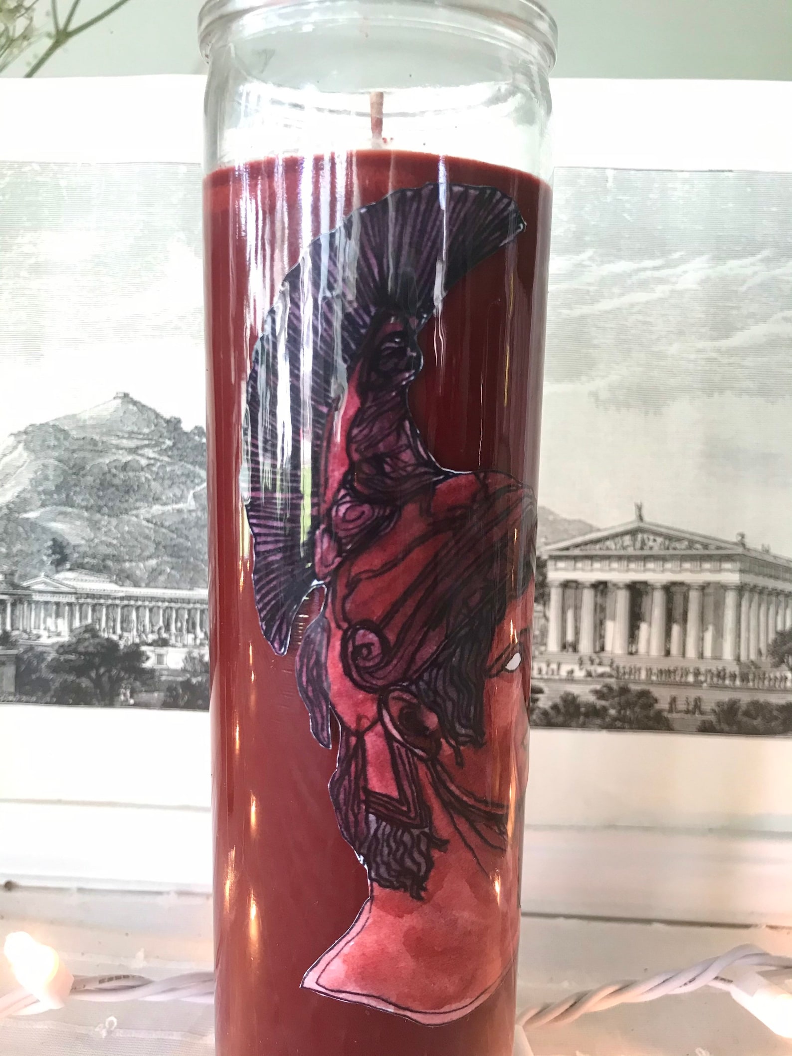 Ares Deity Candle - Etsy