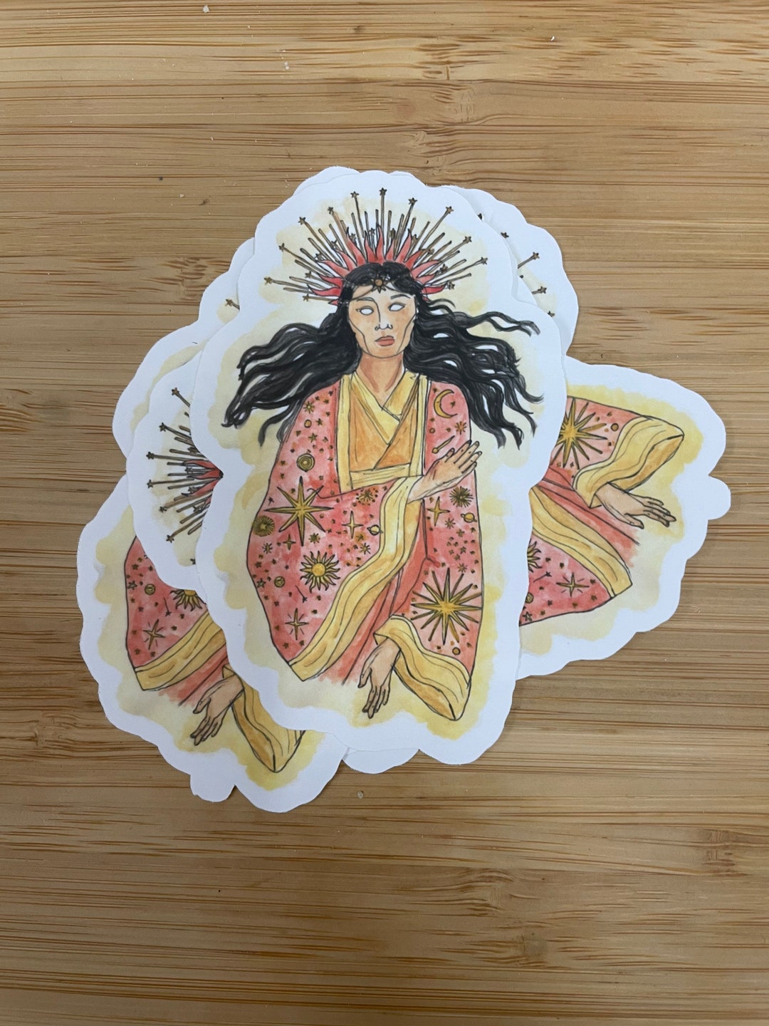 Amaterasu Deity Sticker - Etsy