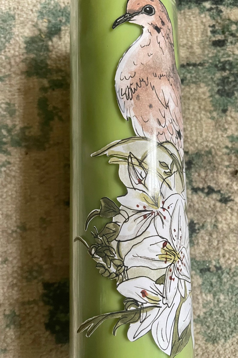 Mourning Dove Spirit Candle - Etsy