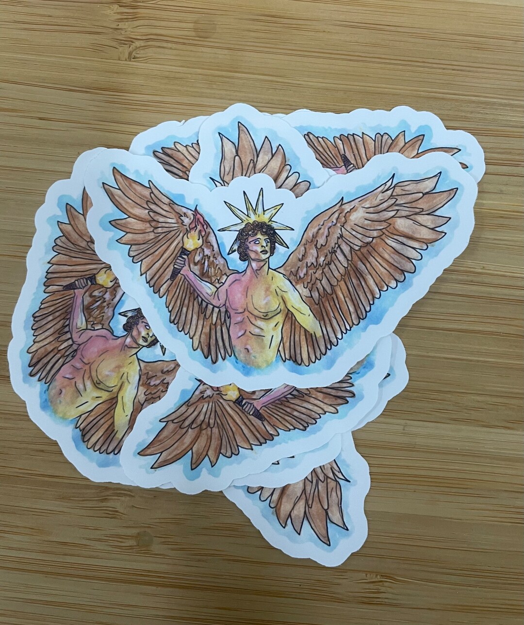 Lucifer Morningstar Deity Sticker - Etsy