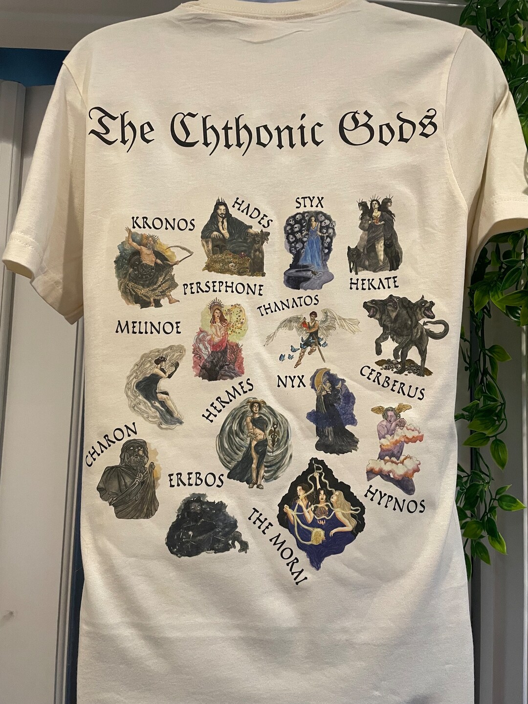 The Chthonic (underworld) Gods Vintage Collage-style Shirt - Etsy