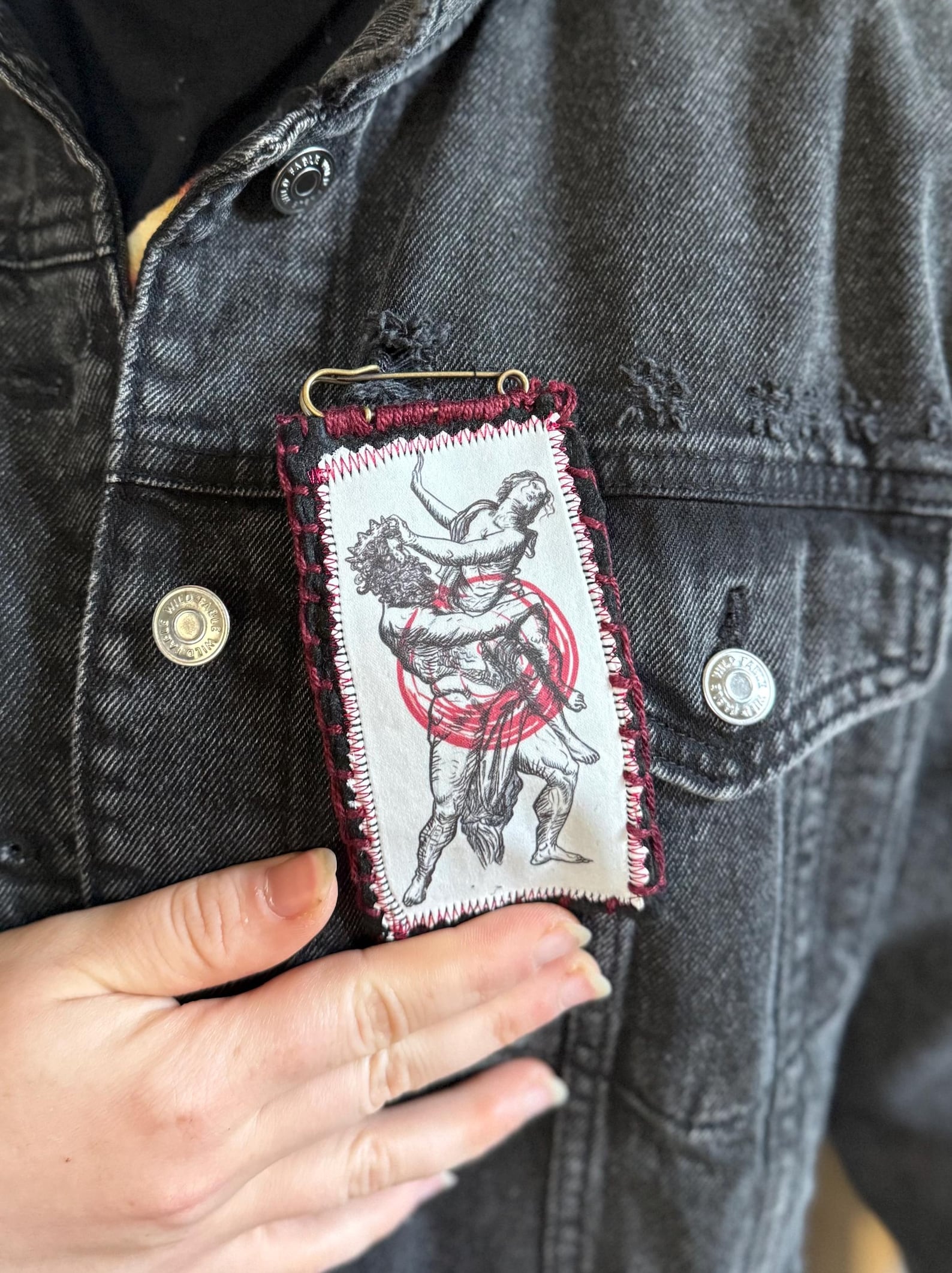Deity Battle Jacket Pins and Badges - Etsy