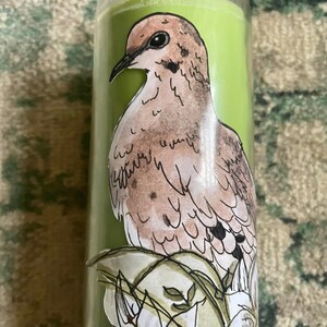 Mourning Dove Spirit Candle - Etsy