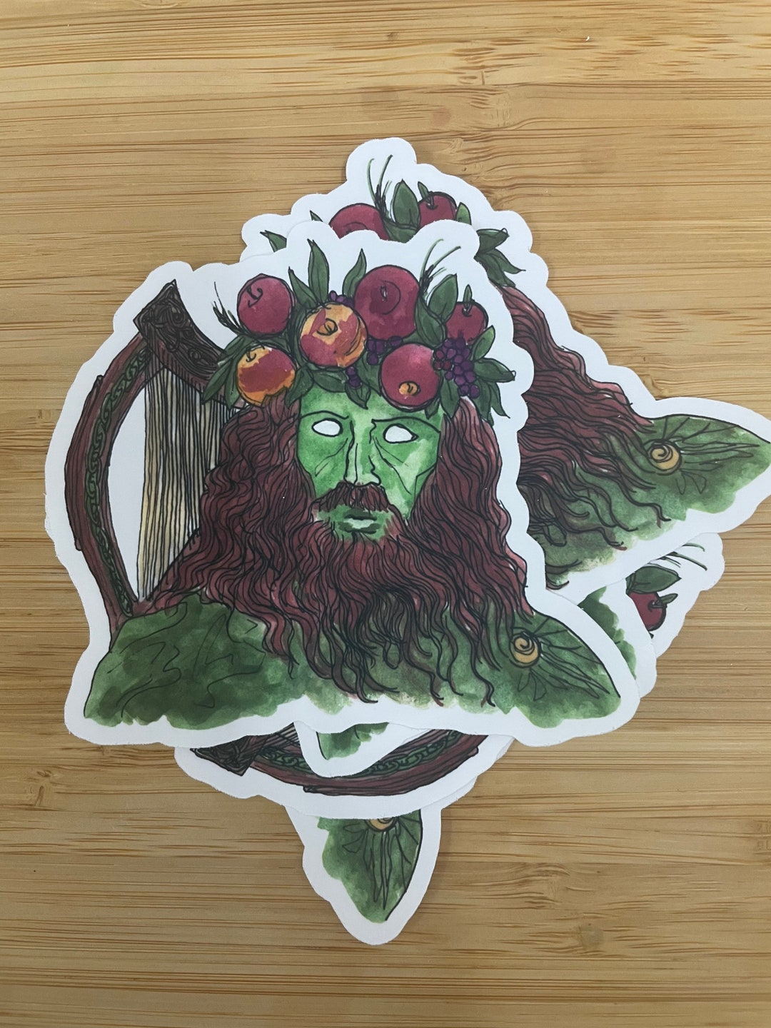 The Dagda Deity Sticker - Etsy