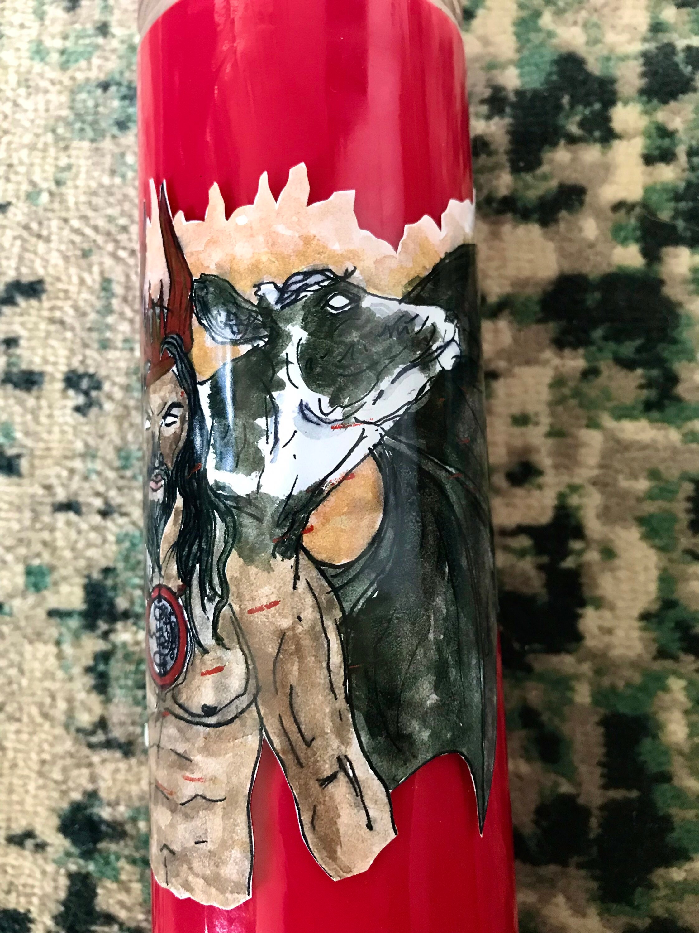 Asmodeus Deity Candle | Etsy