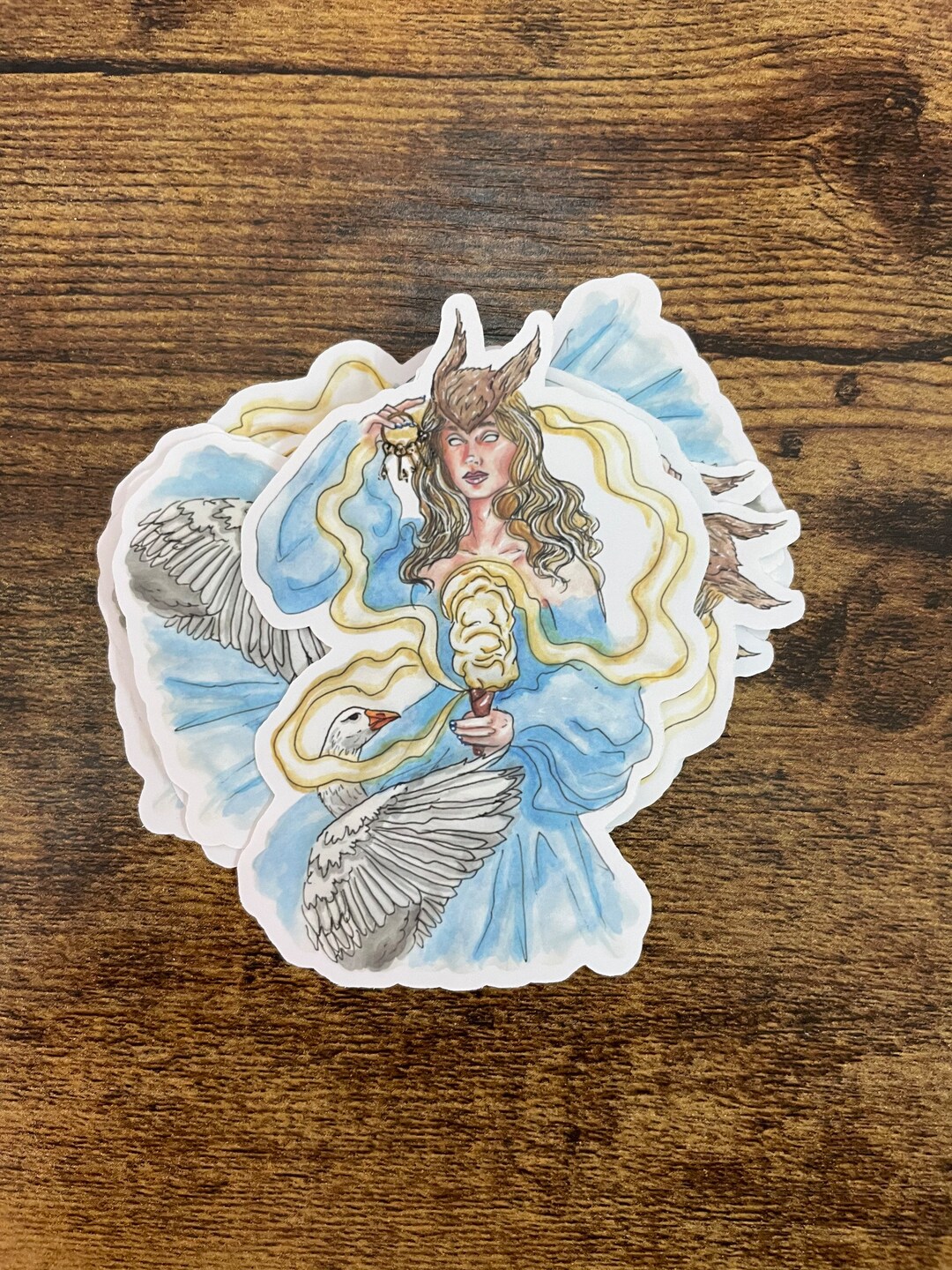 Frigg (remastered) Deity Sticker - Etsy