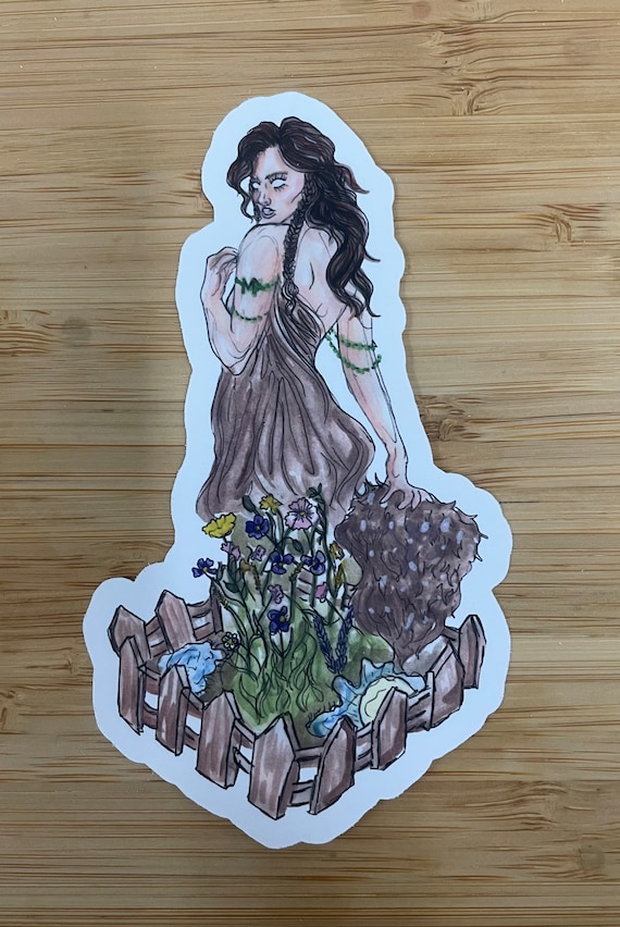 Gerdr Deity Sticker - Etsy