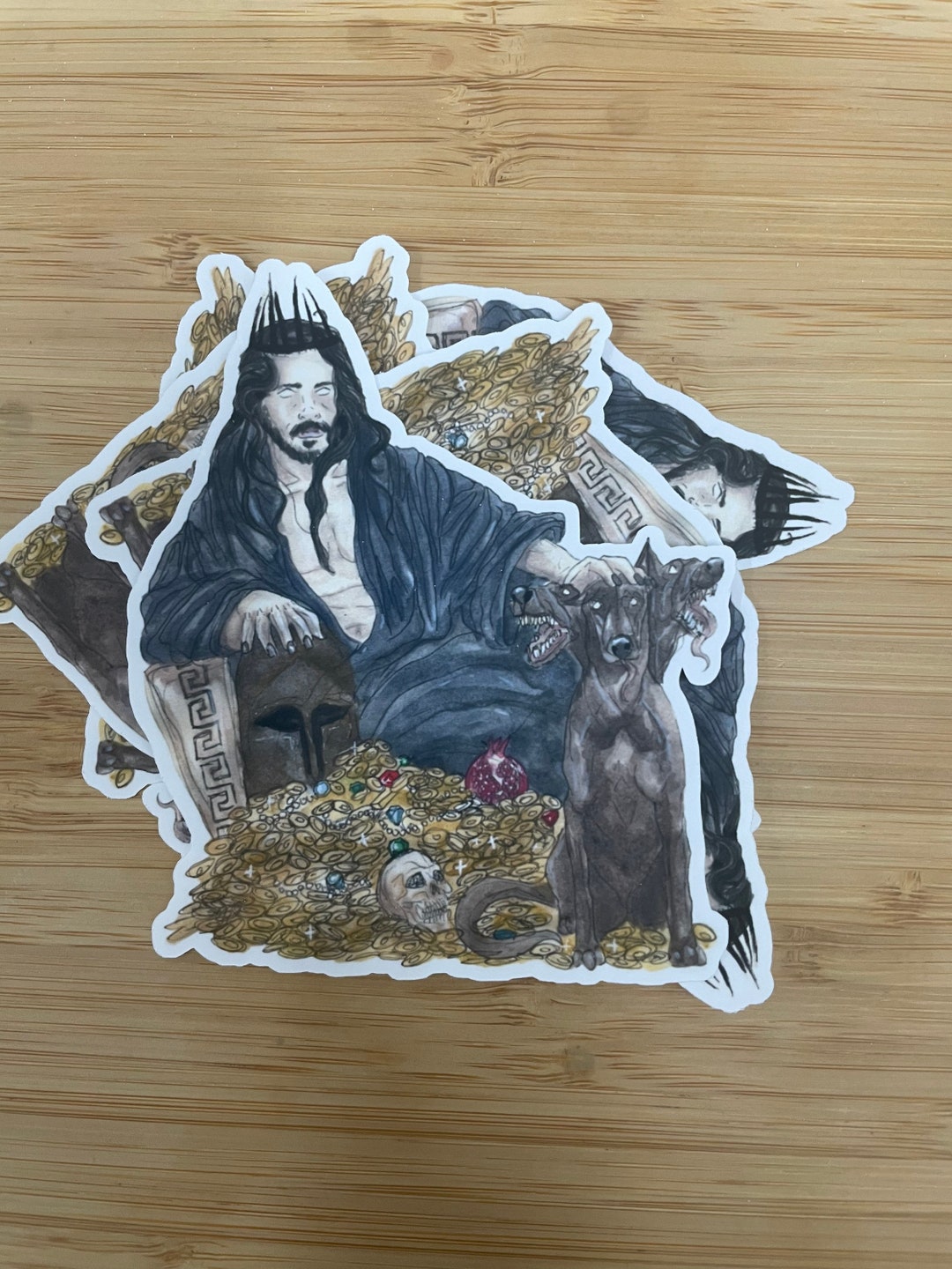 Hades Remastered Deity Sticker - Etsy